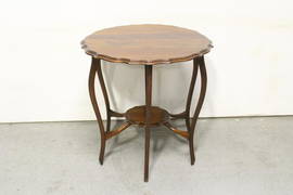 Antique 6 Legged Parlor Table