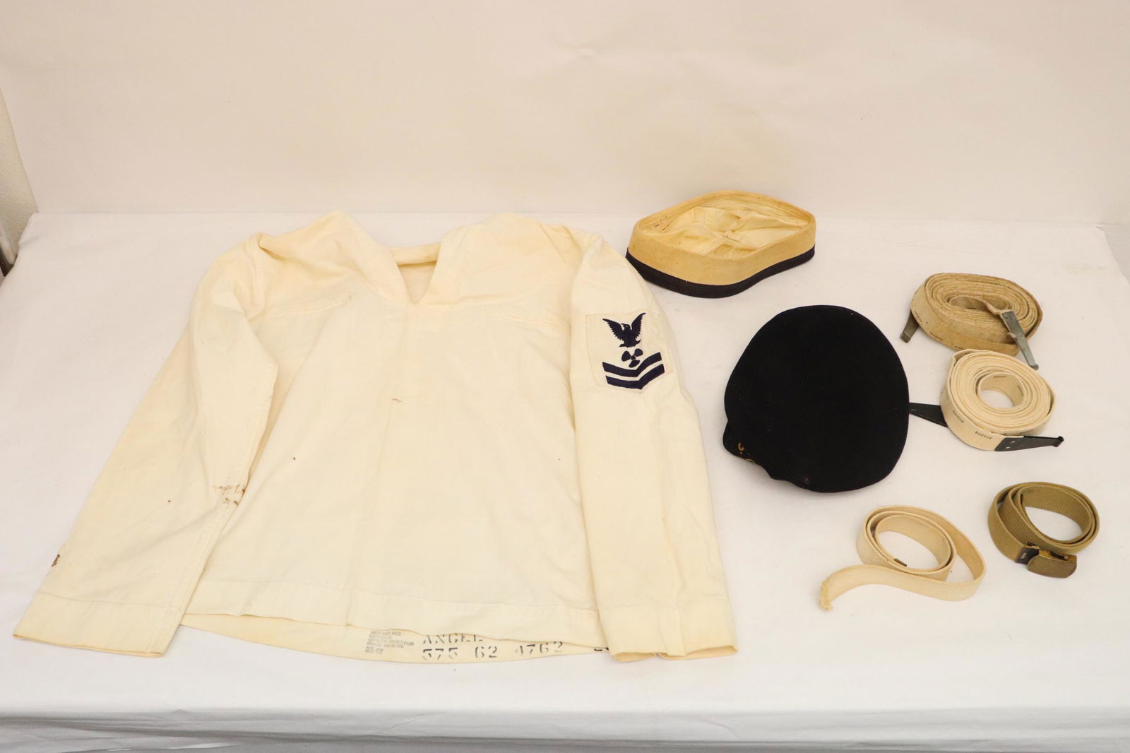 US Navy uniform, hat and belt (#0054) on Aug 23, 2021 | International ...