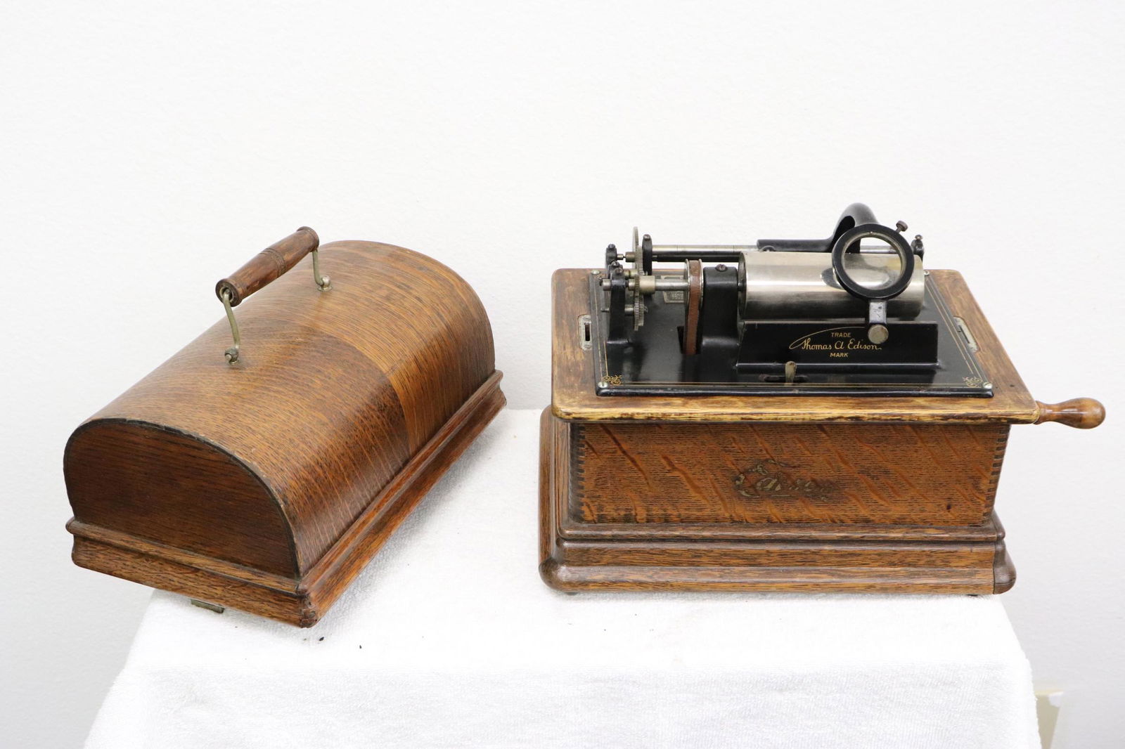 An Early Edison Phonograph, Model E