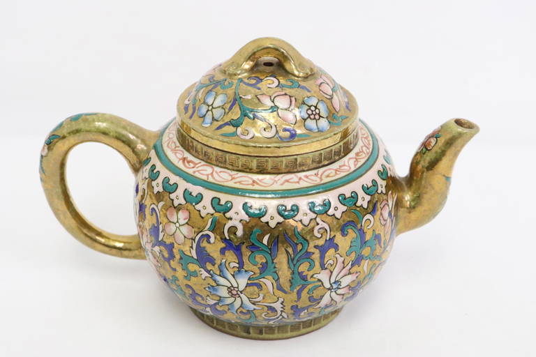 A rare Chinese 19th c. enamel on Yixing teapot - Jan 31, 2022 ...