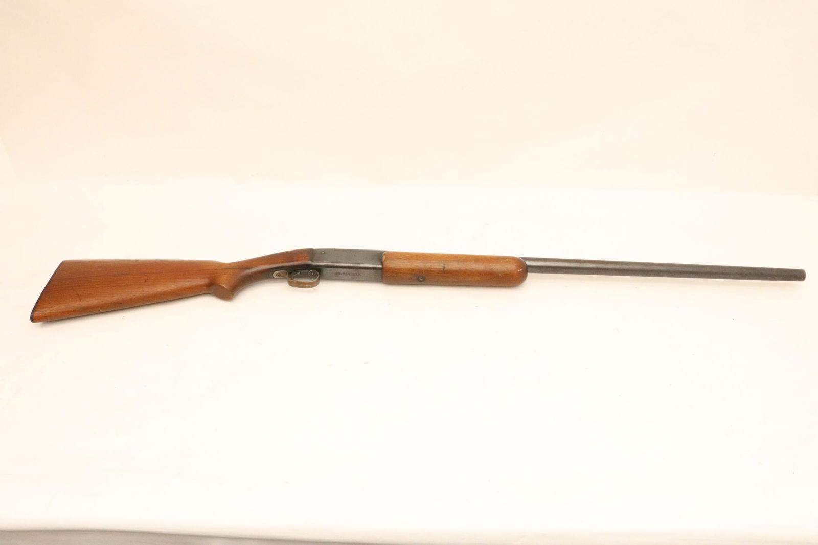 A Winchester Model 17 Single Barrel Shotgun