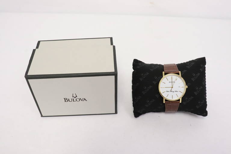 club 33 wrist watch by Bulova w/Bulova watch case (#0132) on Jun 06 ...