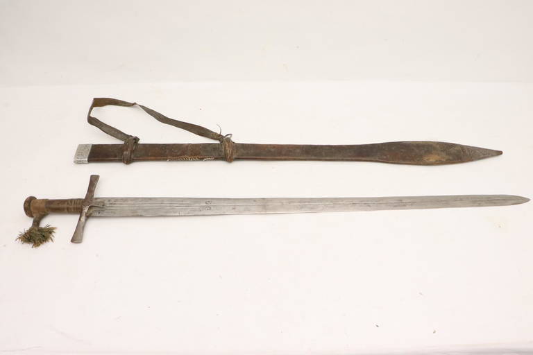 Antique Sudanese Kaskara Sword