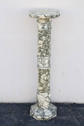 Fine Alabaster Pedestal Stand