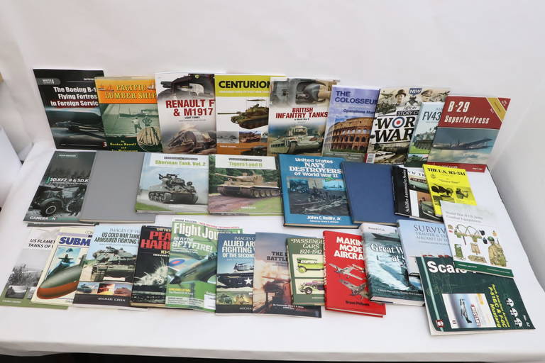 Approx. 25 Military Books