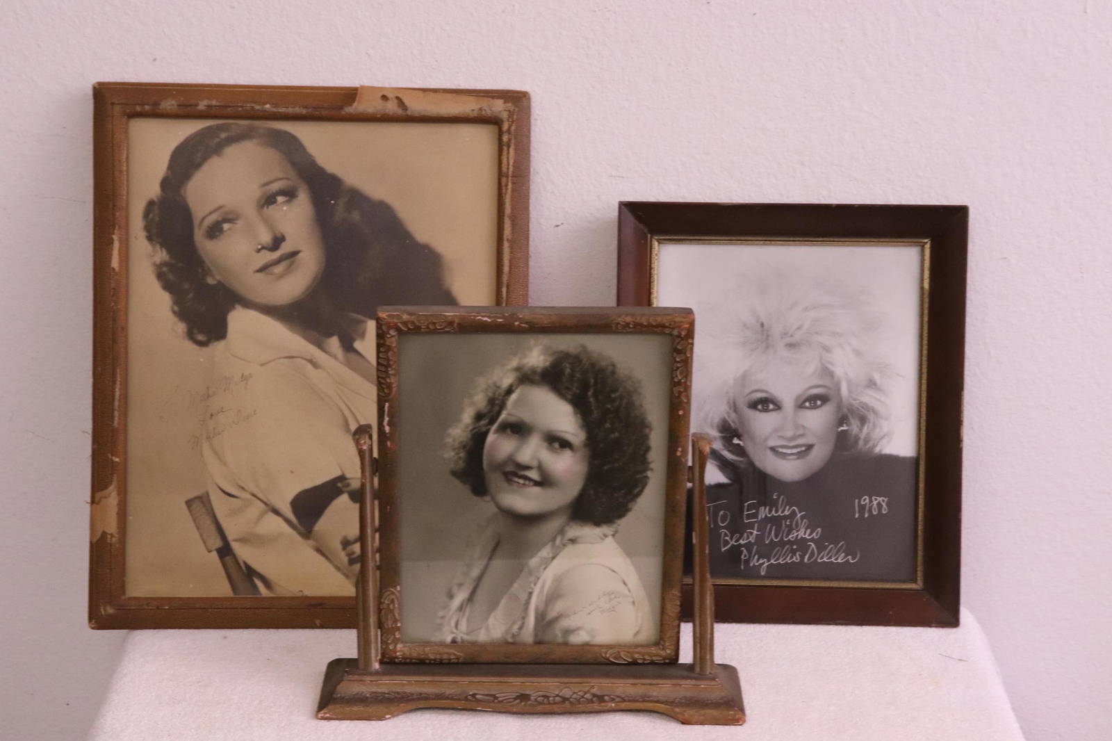 3 Movie Star Signed Photos Auction