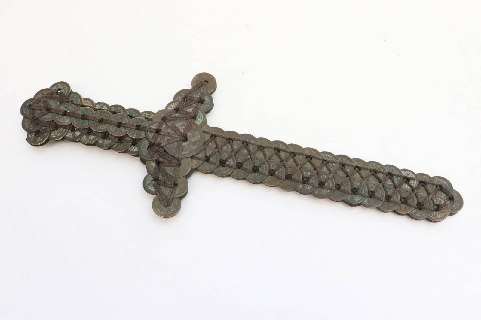 A Money Sword With Antique Coins Auction