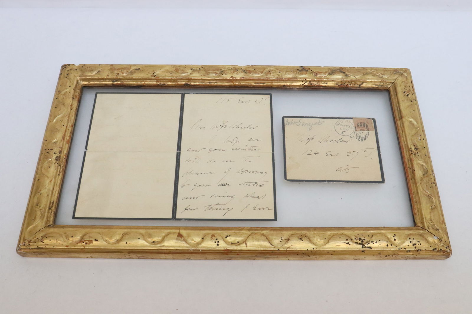 A Handwritten & Signed Letter By John Singer Sargent Auction