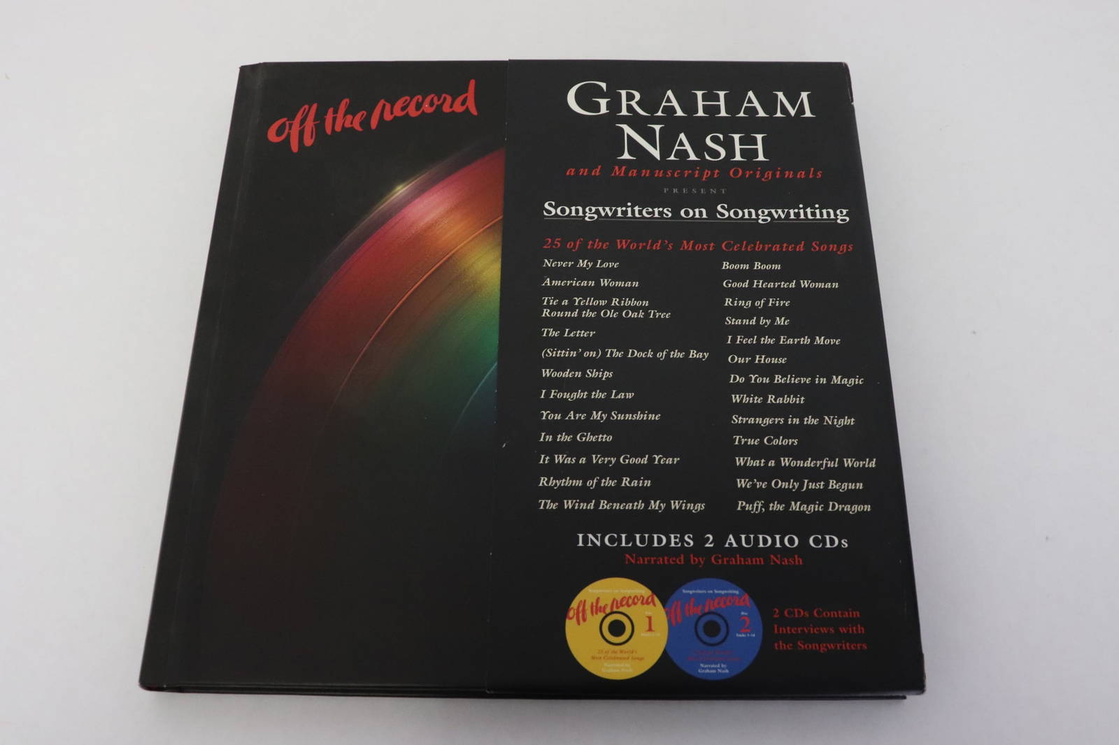 Signed Book And 2 Cd By Graham Nash Auction