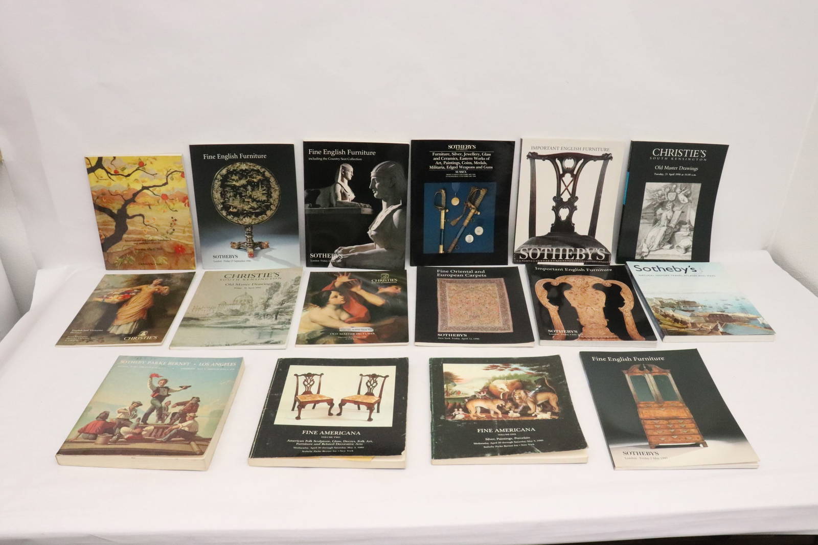14 Sotheby's And Christie's Auction Catalogs Auction