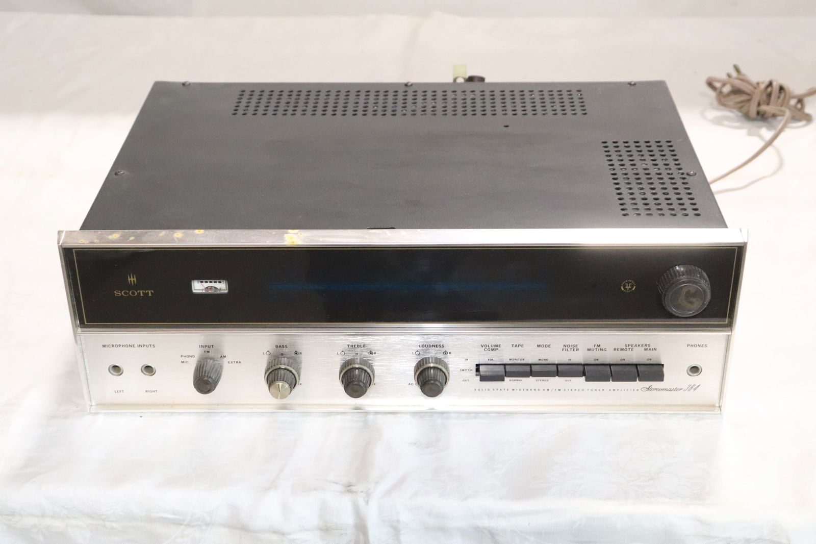 Scott Stereomaster 384 Solid State Wideband Am/fm Stereo Tuner ...