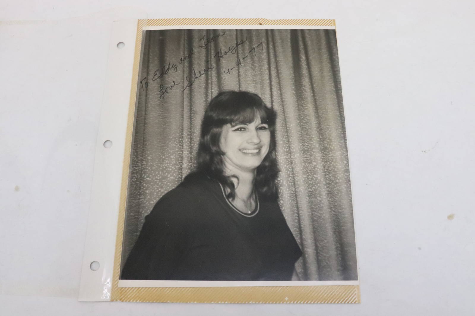 Signed Photo Of Sherri Hayes Auction