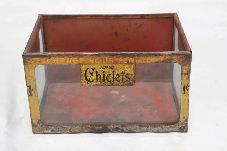 Rare Antique Adams Chiclets Candy Box