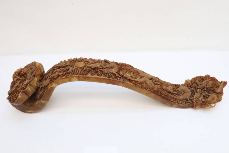 A Massive Chinese Stone Ruyi