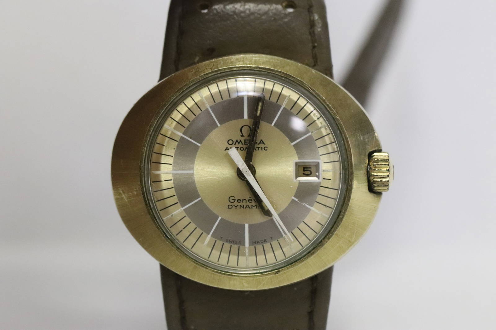 Vintage Omega Dynamic Geneve Automatic Watch Auction