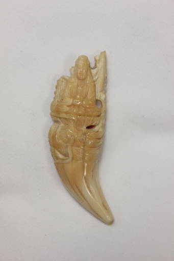 Chinese Tiger Tooth Carving