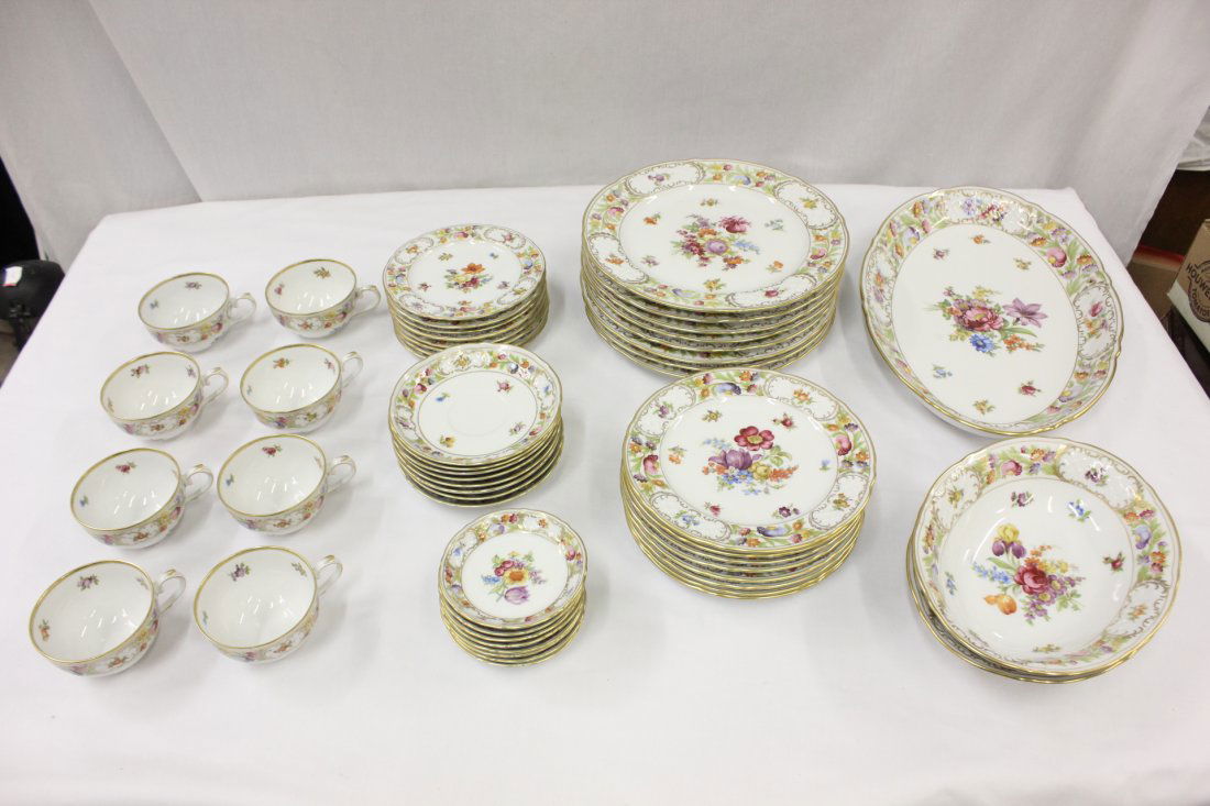 Arzberg china in Dresden flower pattern, total 51pc - Feb 18, 2013 ...