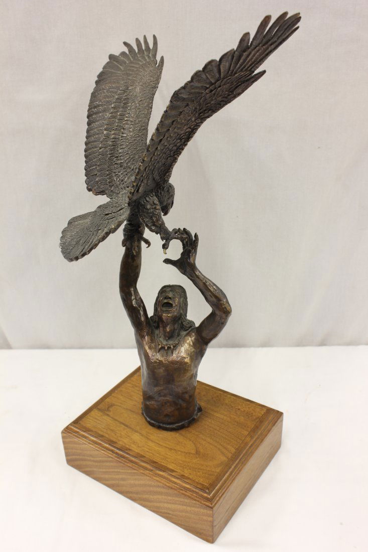 Bronze sculpture by American artist Wally Shoop - Jul 08, 2013 ...