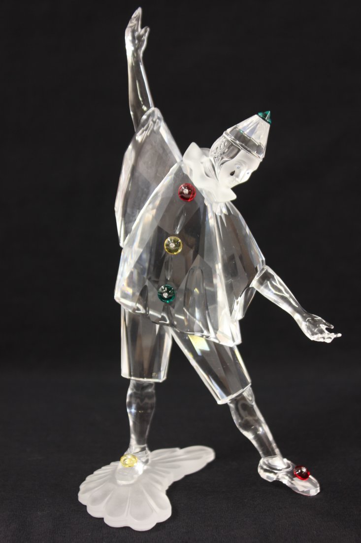 Swarovski crystal clown