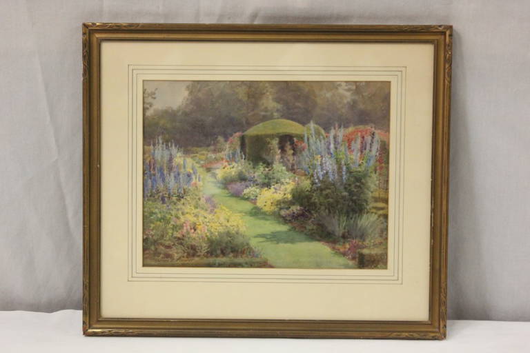 W/c "flower garden" by Charles Edwin Flower - Jun 16, 2014 ...