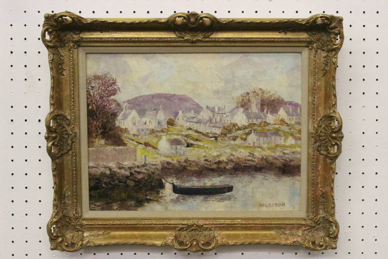 O/b "landscape" By Irish Artist Fergus O'ryan