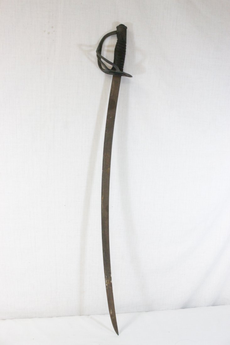 Antique Us Cavalry Sword Without Scabbard