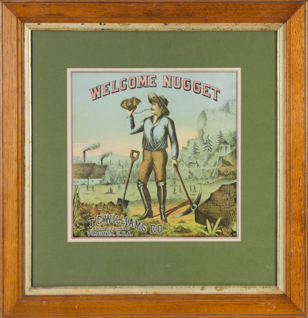 "welcome Nugget" Chromolithographic Broadside