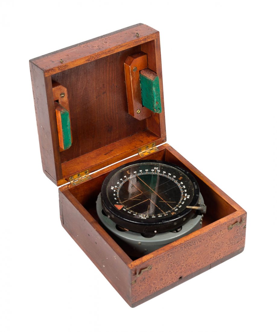 WW2 period type P10 compass from a Lancaster bomber, in