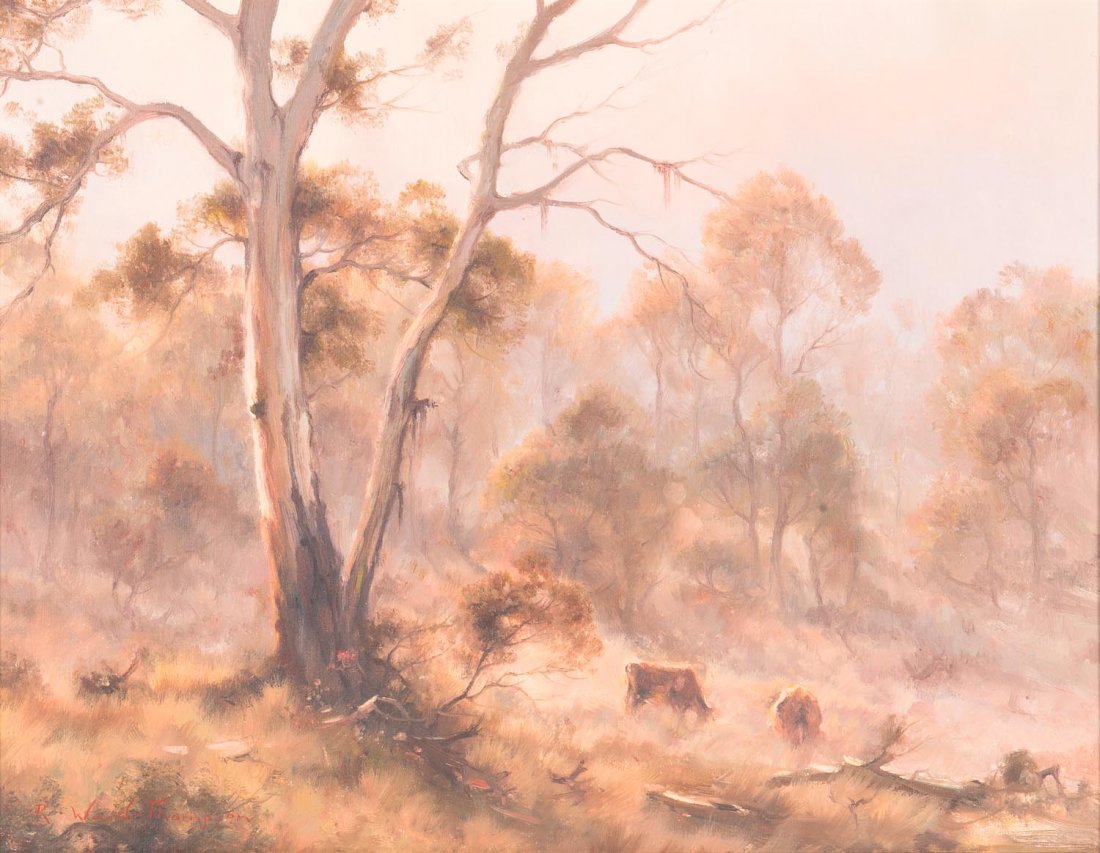 Ramon Ward Thompson (born 1942) Rylstone Landscape