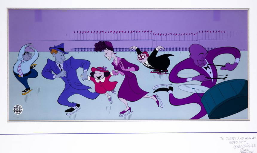 Fantasia "rhapsody In Blue" Disney Limited Edition Cel