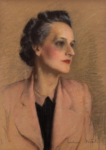 Janet Agnes Cumbrae Stewart 1883 1960 Portrait