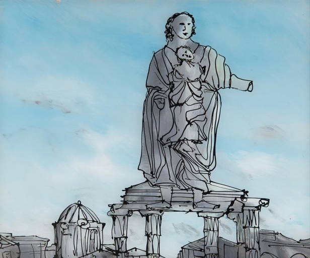 Sidney Robert Nolan (1917 Â€“ 1992) Statue