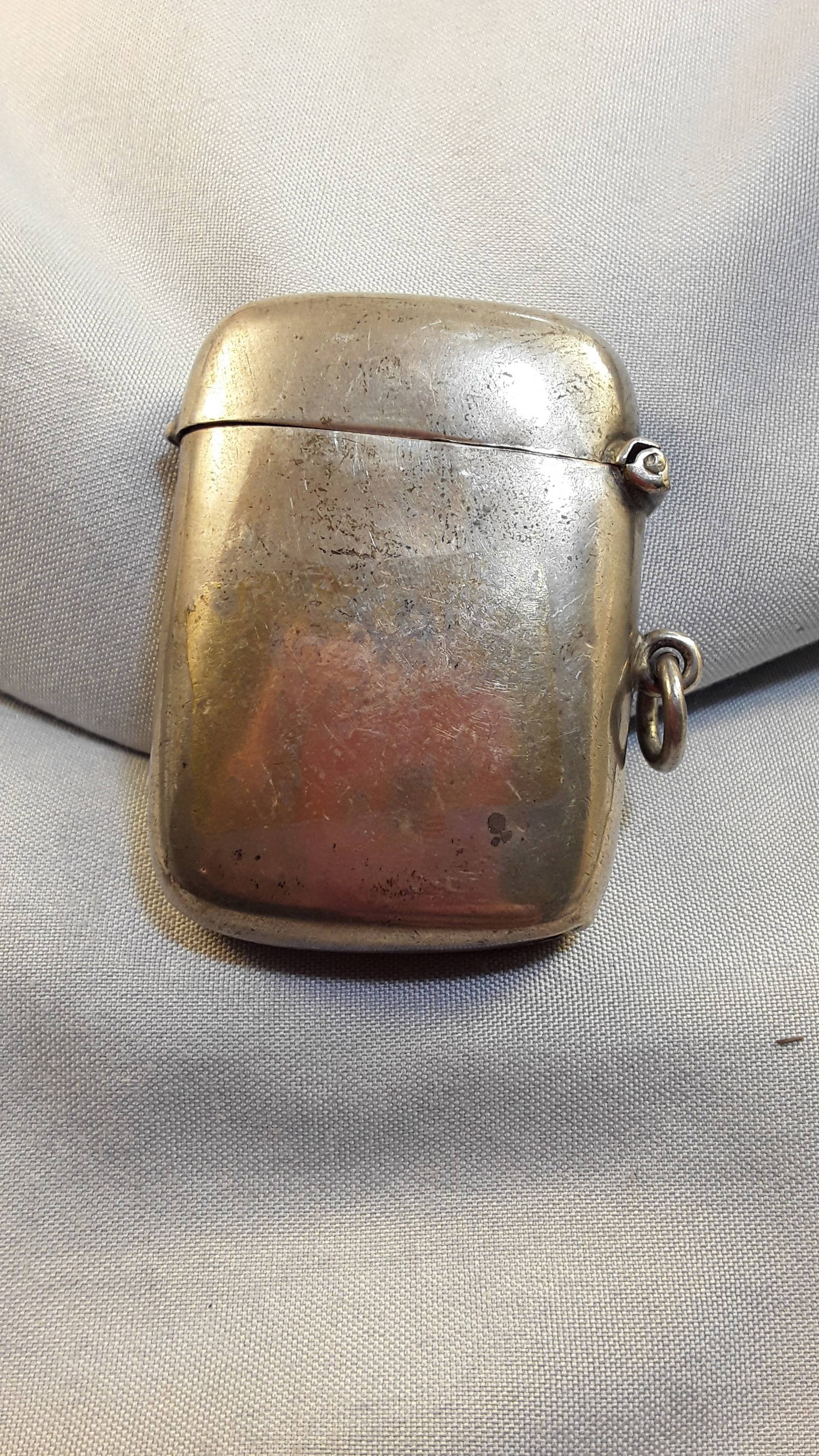 Sterling Silver Match Box Auction