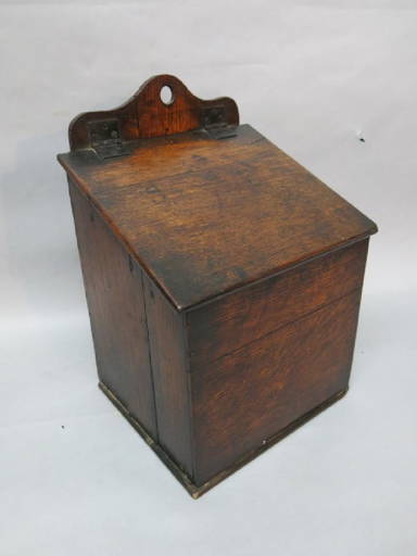 ENGLISH OAK WALL BOX - Dec 01, 2018 | Sandwich Auction House in MA