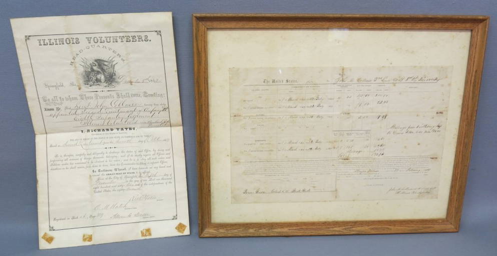 John Collmer Commision Papers For 2nd Lieutenant