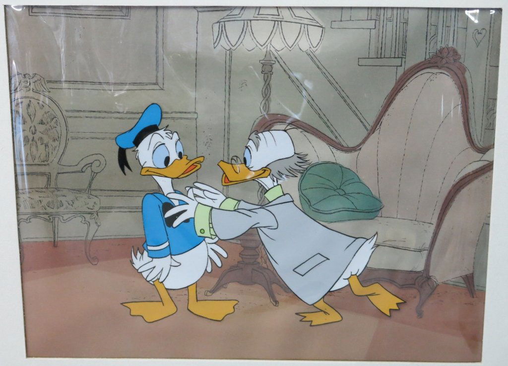 Two Original Walt Disney Animation Cels