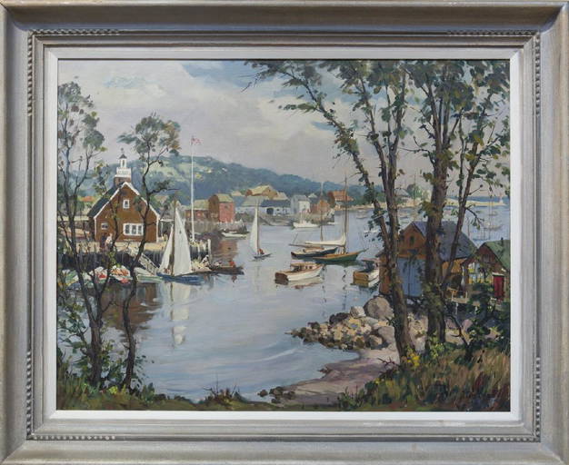 Jacob Greenleaf 1887 1968 Rockport Harbor Yacht Club