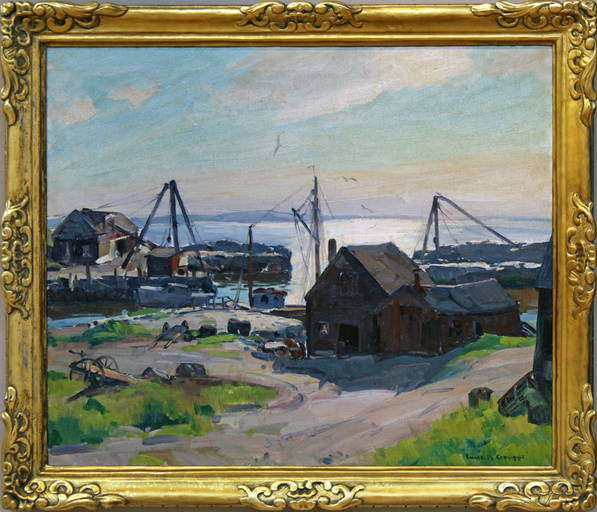 Emile Gruppé (1896-1978) Lanes Cove (#0055) on Oct 01, 2022 | Rockport ...