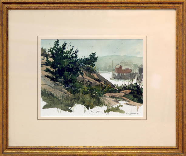 Ferdinand R. Petrie (1925-2007) Motif #1 from the Headlands (#0056) on ...