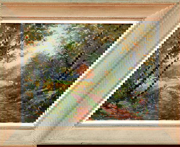 Wayne Morrell (1923 2013) Walking In The Woods