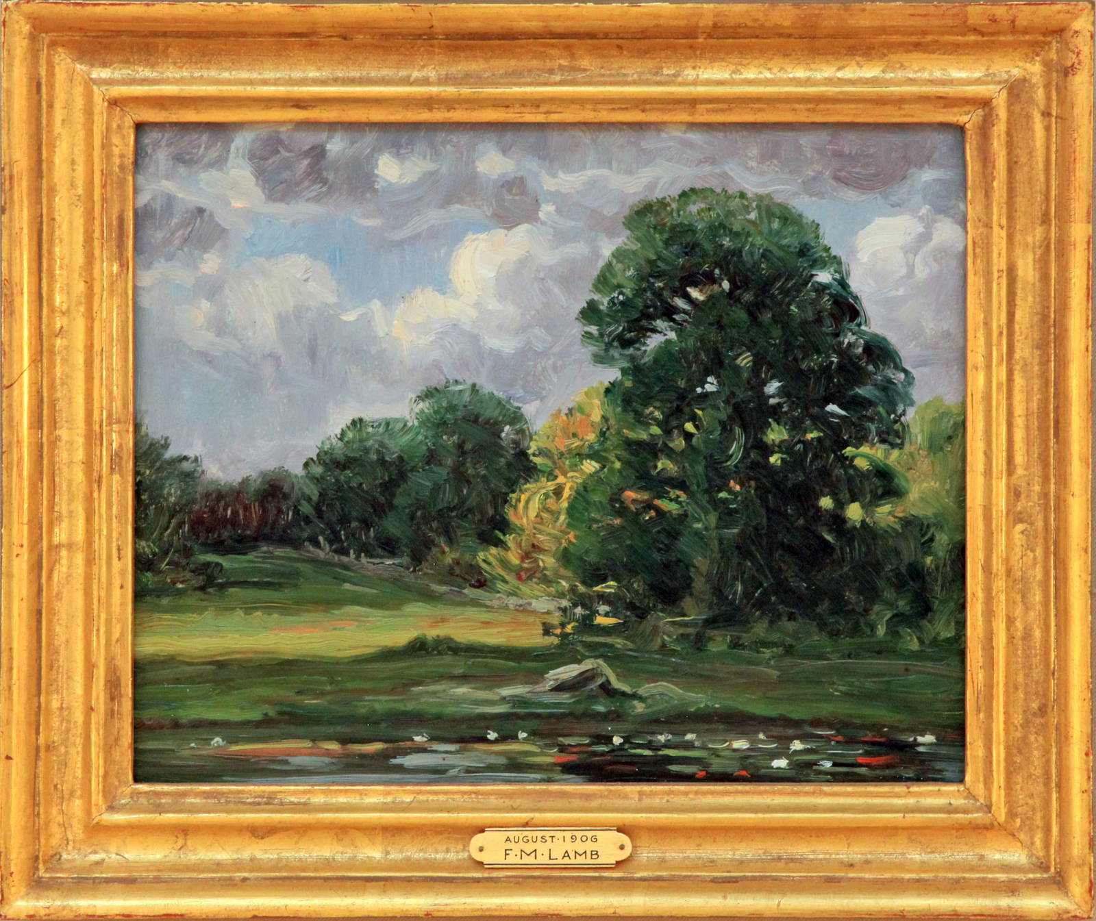 Attrib. To Frederick Mortimer Lamb (1861-1936) August, 1906 Auction