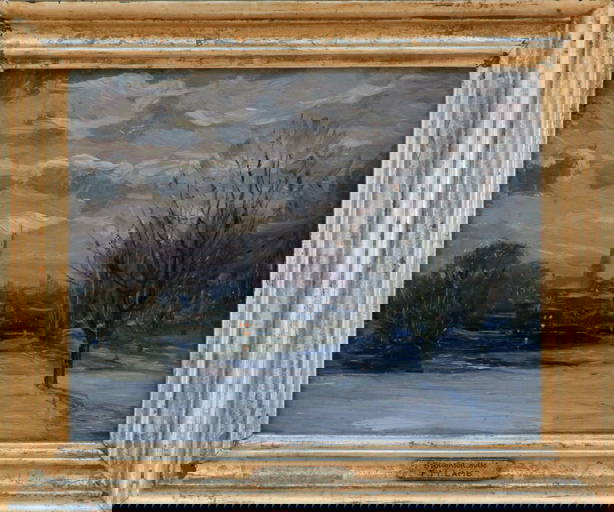 Attrib. To Frederick Mortimer Lamb (1861 1936) Stoughton Universalist ...