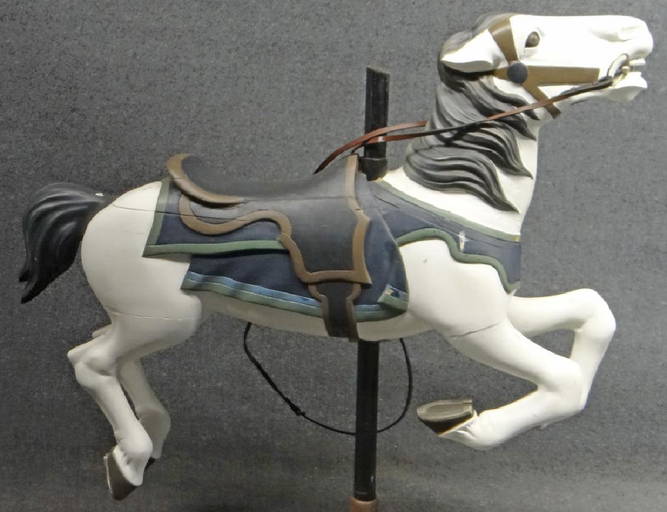Herschell Spillman Carousel Jumper Horse Early 20thc.