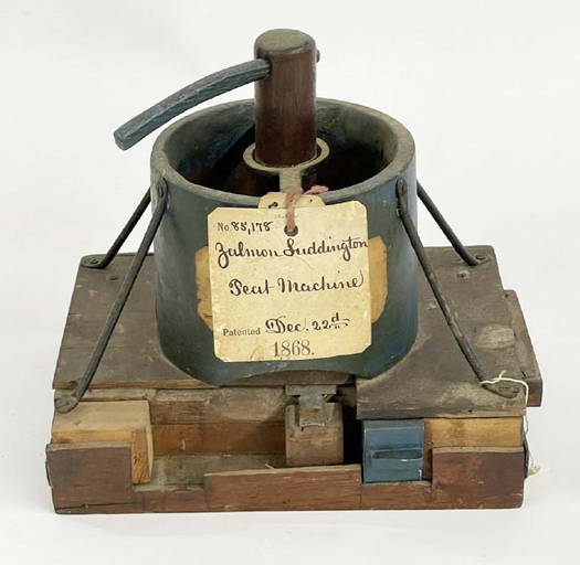 PATENT MODEL OF PEAT MACHINE, 1868 - Mar 06, 2022 | Carlsen Gallery ...