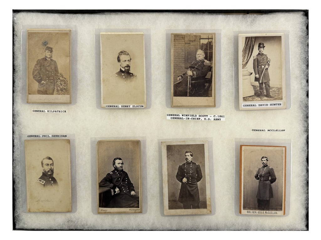8 Carte De Visites Inc. Grant, Scott, Sheridan, Kilpatrick, Mcclellan ...