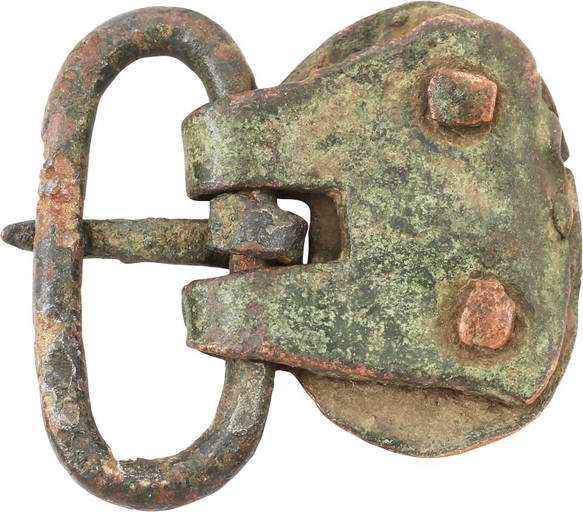 RARE ROMAN BUCKLE FROM A LEGIONARIE'S PLATE ARMOR, (#0165) on Dec 07 ...