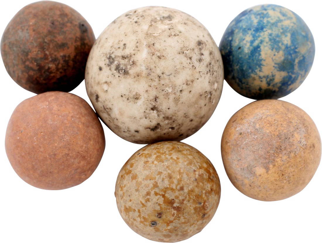 Revolutionary War Clay Marbles Auction