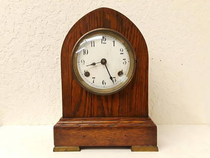 Antique Waterbury Clock Company Wall Clock