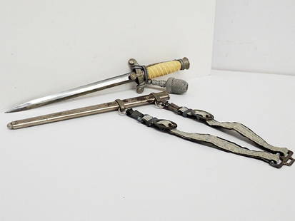 Ww2 German Army Dagger With Scabbard