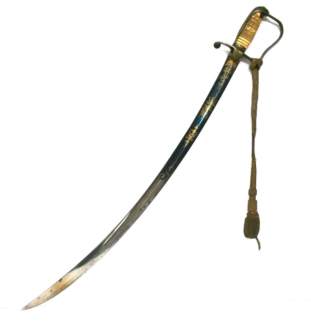 1800s Military AW Spies Gold Inlay Sword Samurai - Jan 25, 2020 | Hess ...